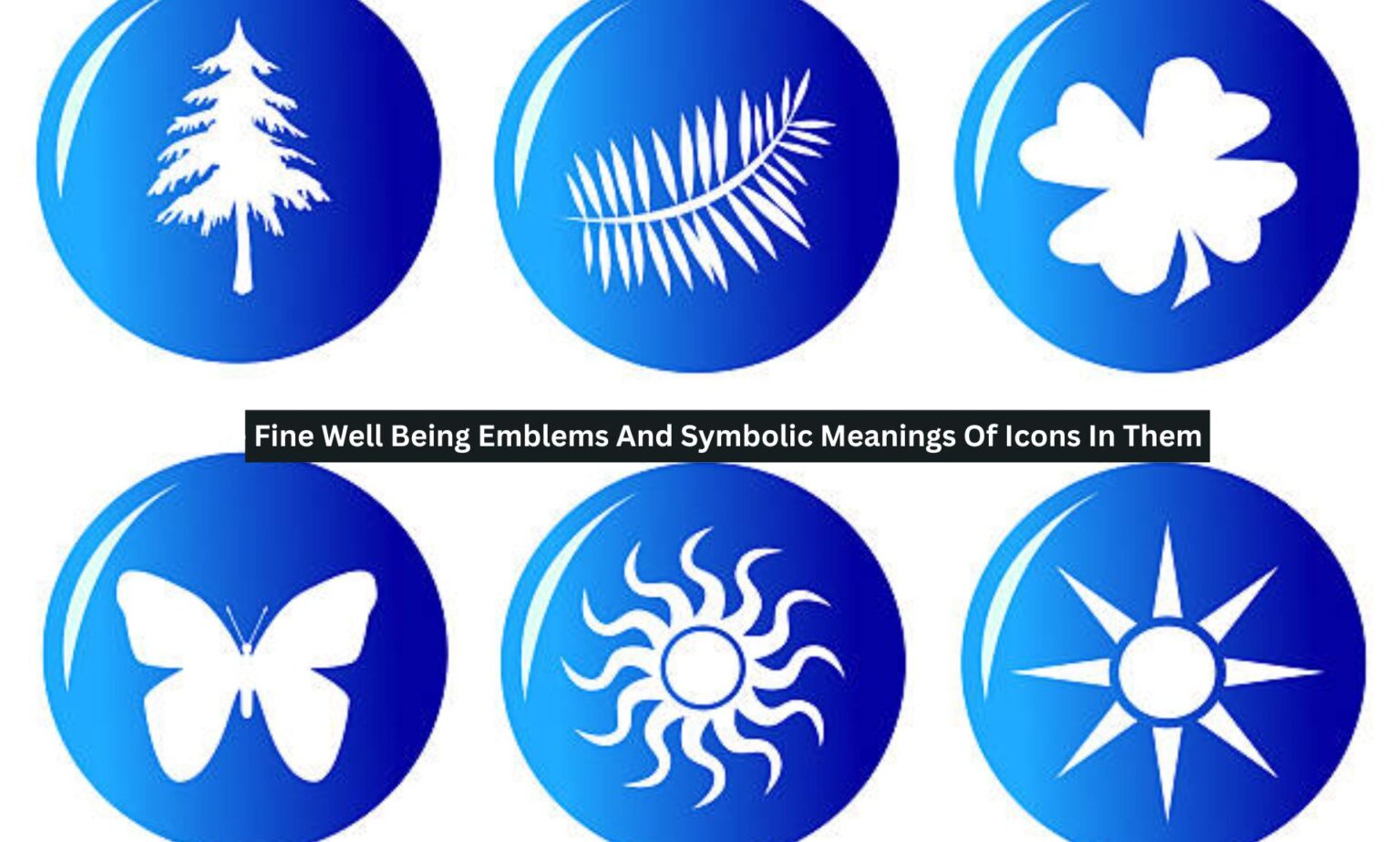 The Fine Well Being Emblems And Symbolic Meanings Of Icons In Them ...